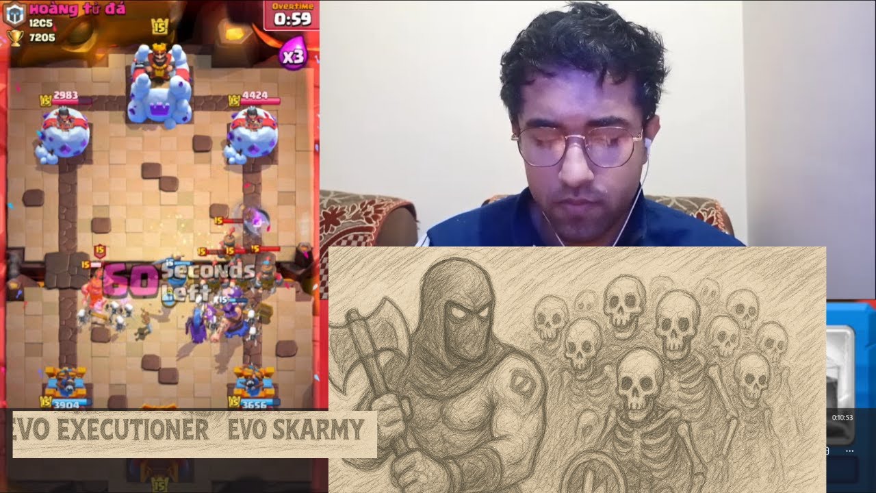 Evo Skarmy Executioner Deck – Best Archer Queen Control Strategy - YouTube