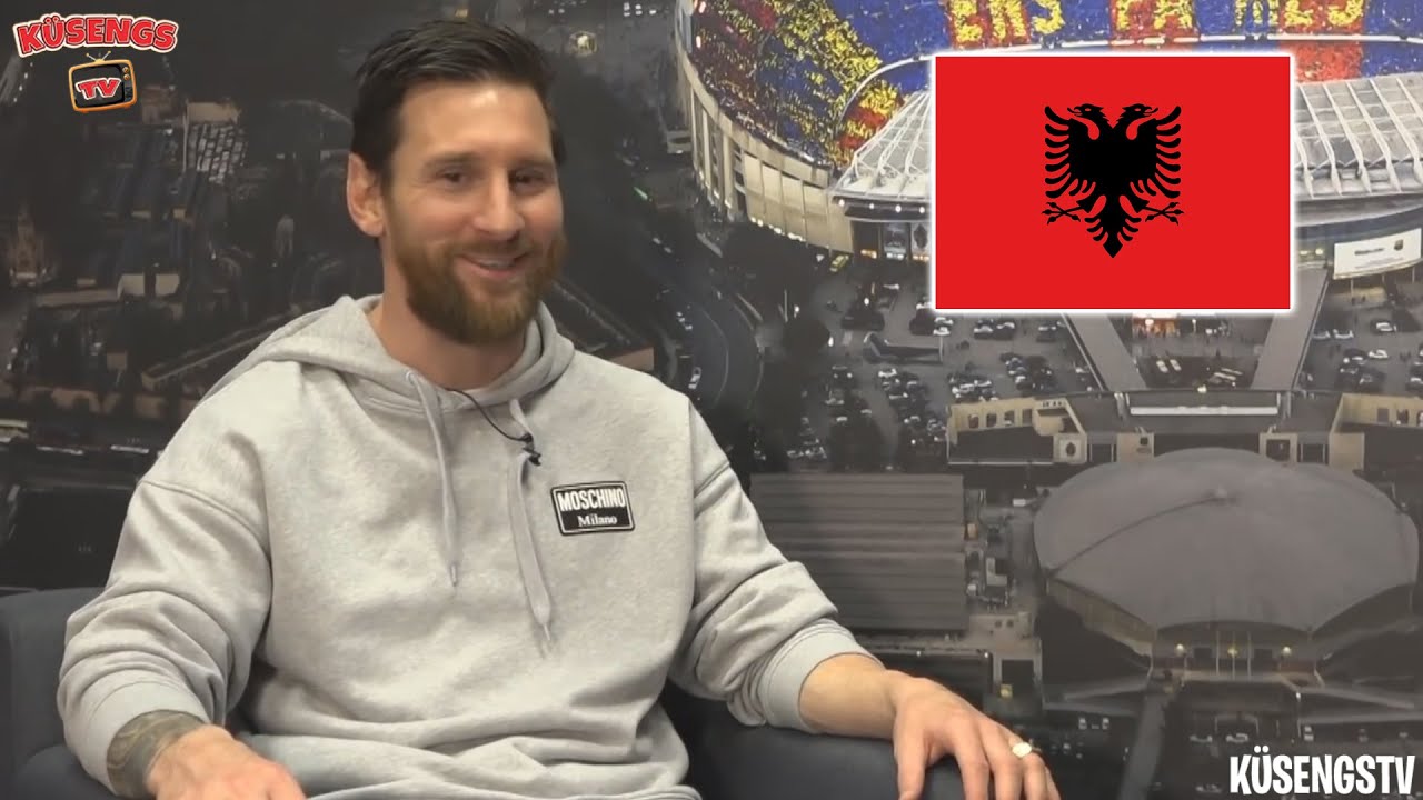 Wenn Messi Albaner wäre... 😂| Über seinen Wechsel, Real Madrid und die ...