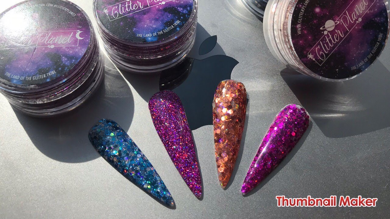 Glitter Planet Swatches - YouTube