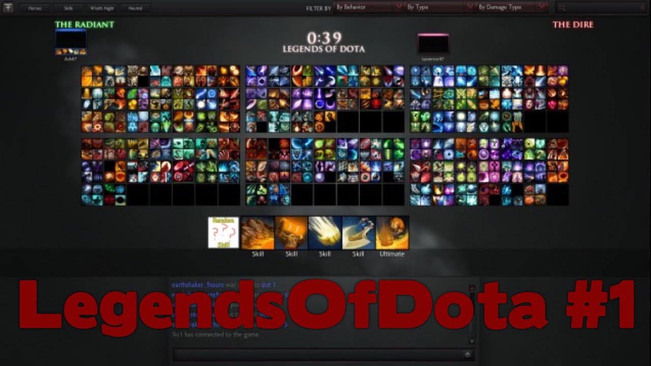 Dota 2 Mods - Legends of DOTA #1 - YouTube