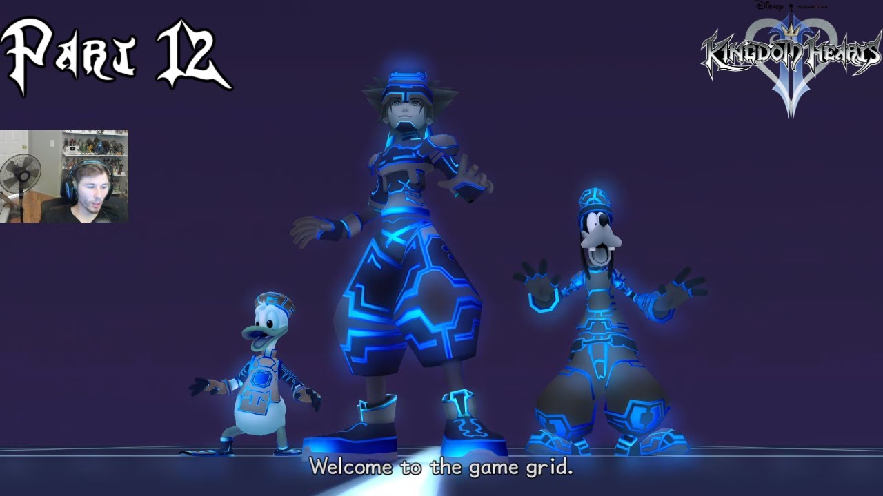 Kingdom Hearts 2 - Space Paranoids (TRON) - Part 12 - YouTube