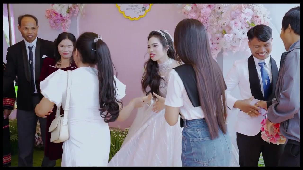 FULL CẢNH ĐÁM CƯỚI CỦA CẶP ĐÔI KSOR TOAN & SIU H' PHUN - YouTube