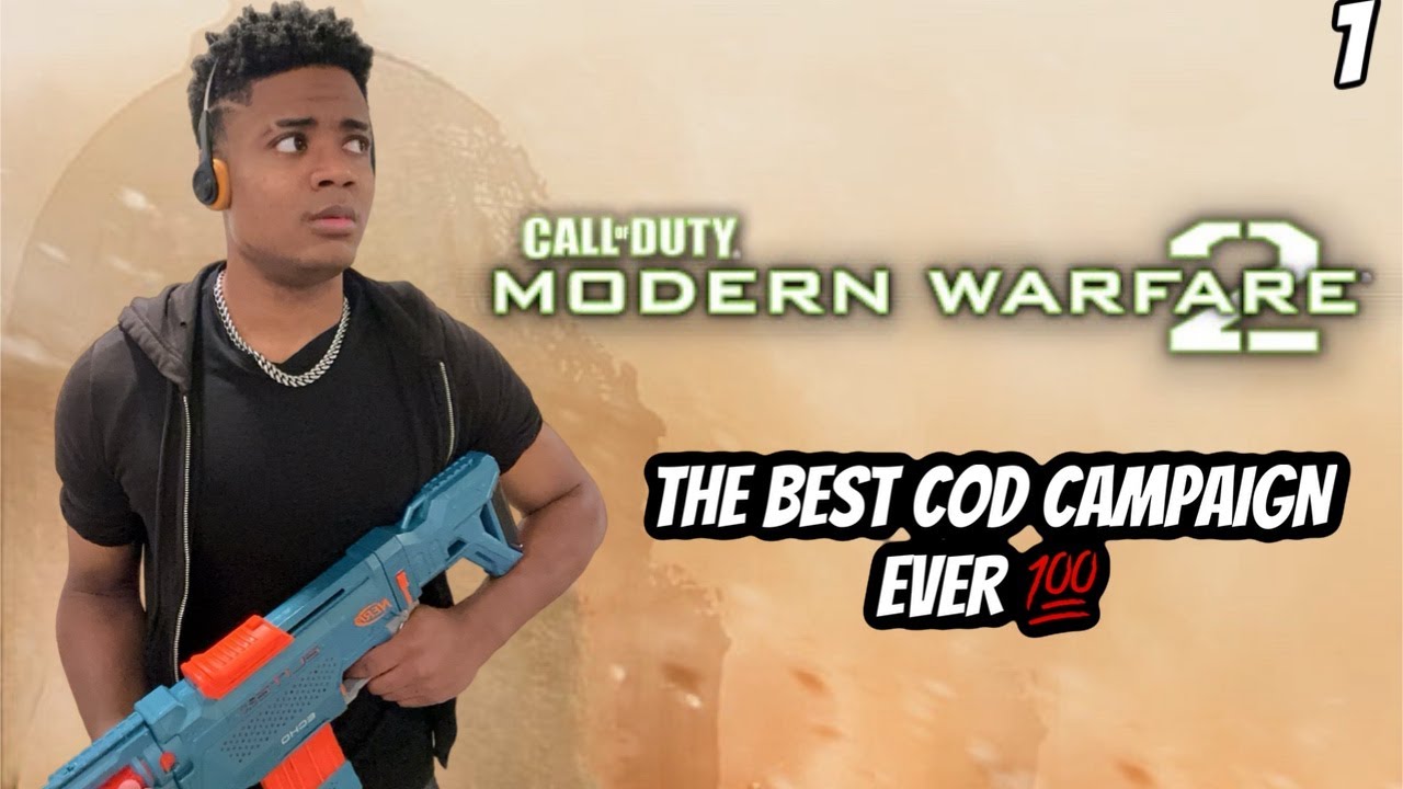 PLAYING THE BEST COD CAMPAIGN!!! *COD MW2 2009 CAMPAIGN * (Try to stay ...