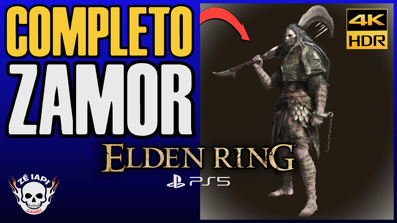 ELDEN RING | Como conseguir o SET COMPLETO DE ZAMOR + ESPADA DE ZAMOR ...