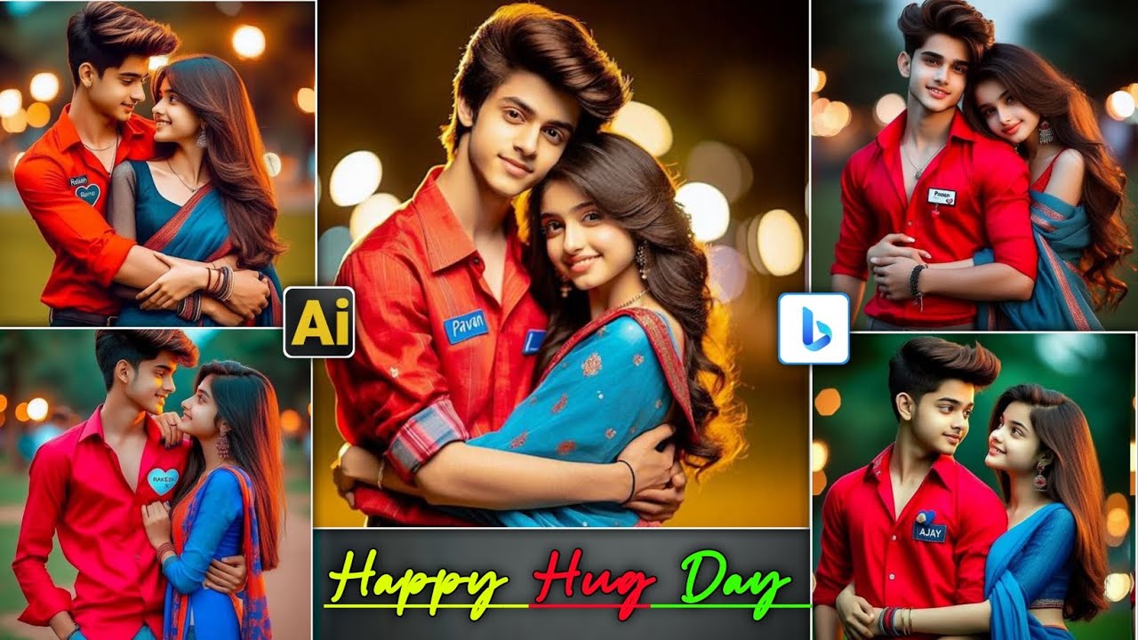 Trending Hug Day Ai Photo Editing | Happy Hug Day 2025 | Instagram ...