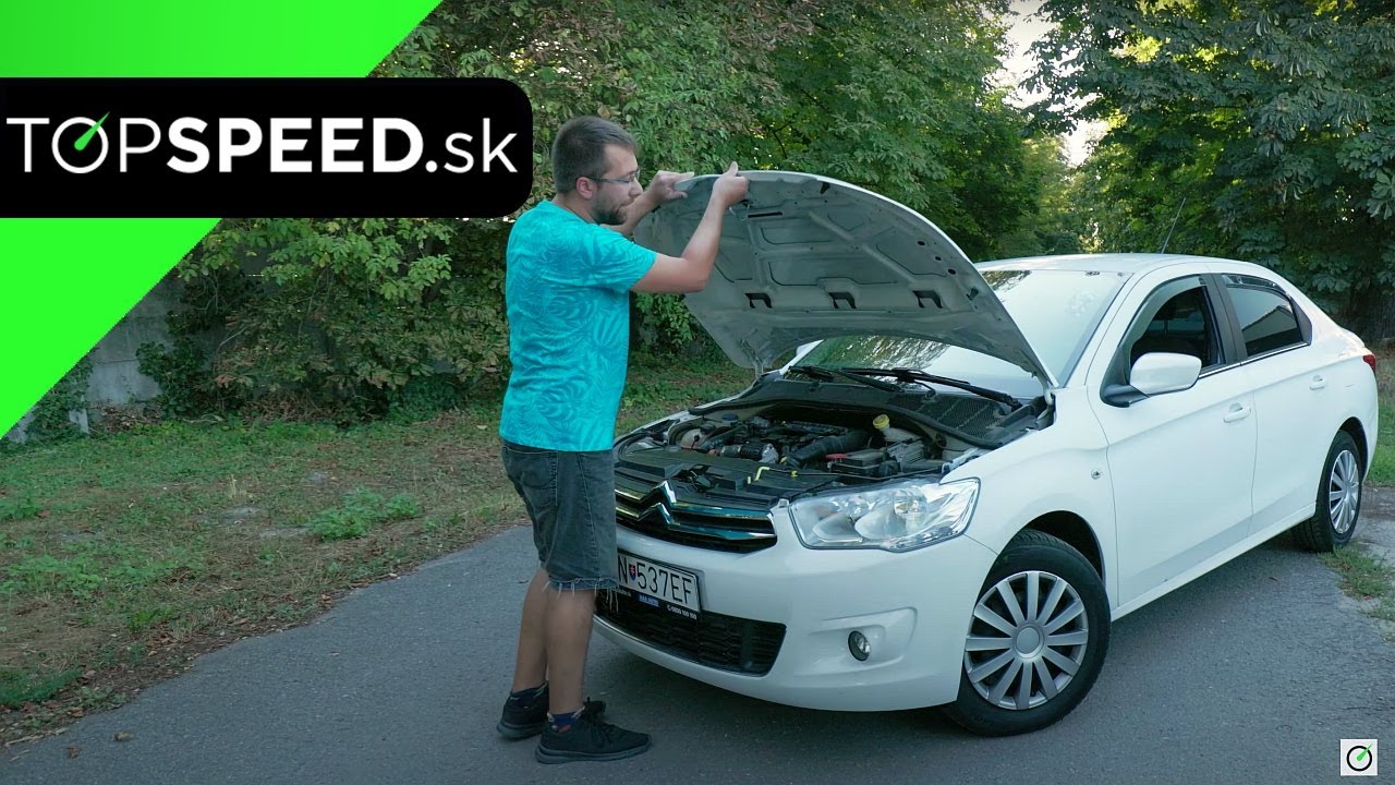 TEST JAZDENKY CITROEN C-ELYSSE (2012 až 2021) - YouTube