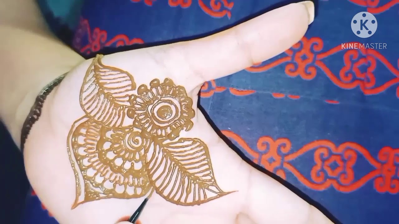 #Simple & Beautiful Mehendi Design For Hand(Amita Pawar) - YouTube