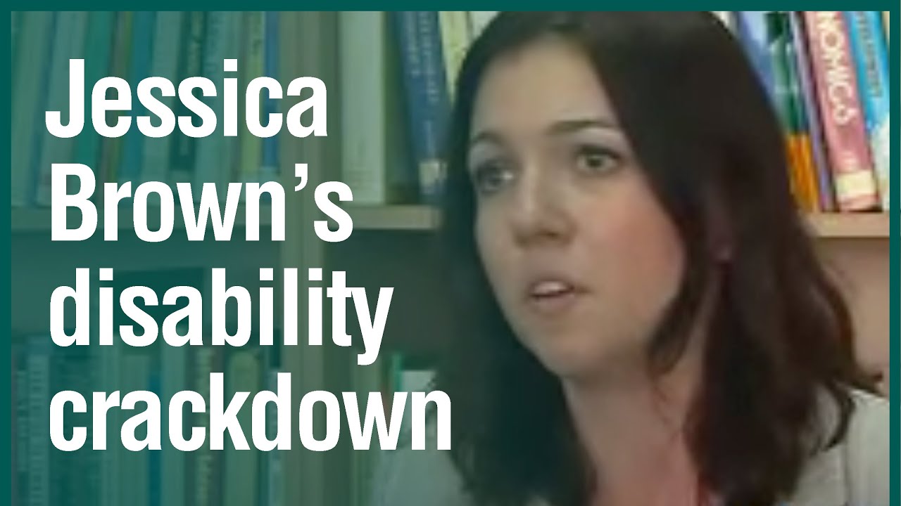 Jessica Brown | Disability crackdown - YouTube