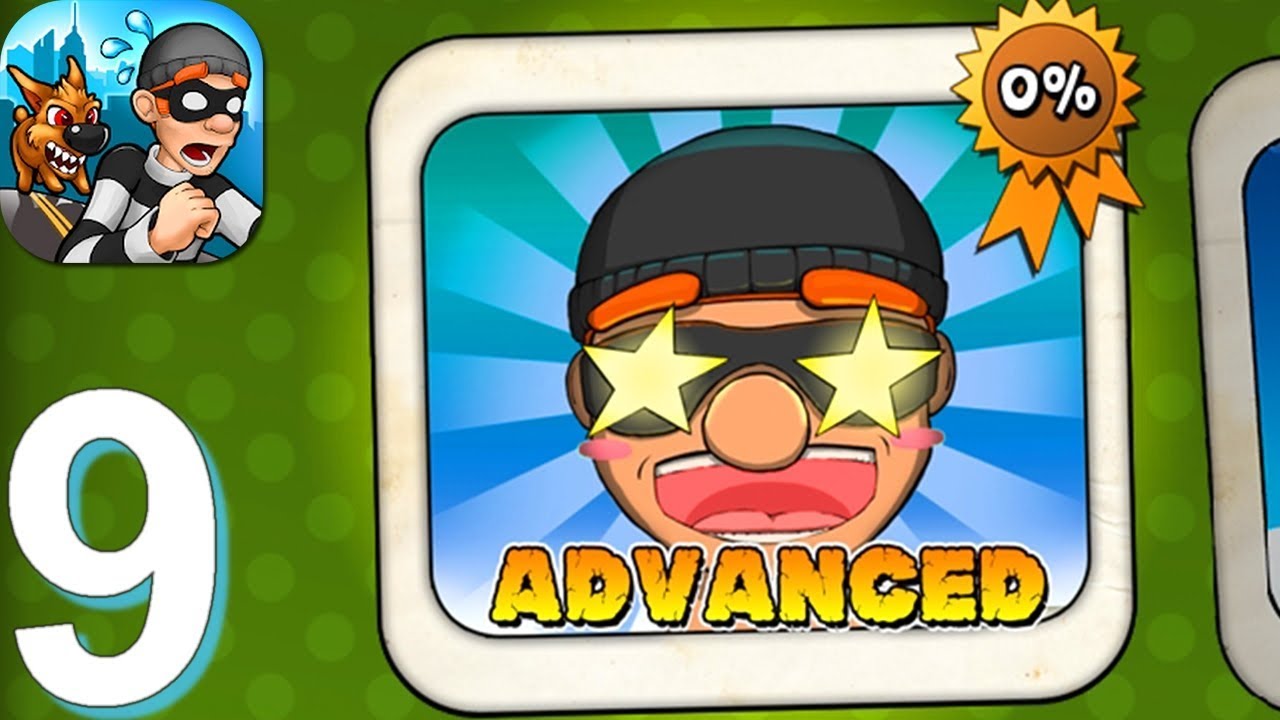 Robbery Bob - Gameplay Walkthrough Part 9 Advanced (Android, iOS Game ...