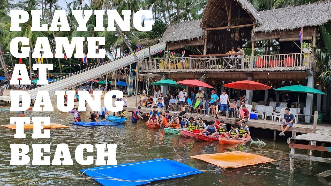 Enjoy and have fun at Daung Te on holiday - YouTube
