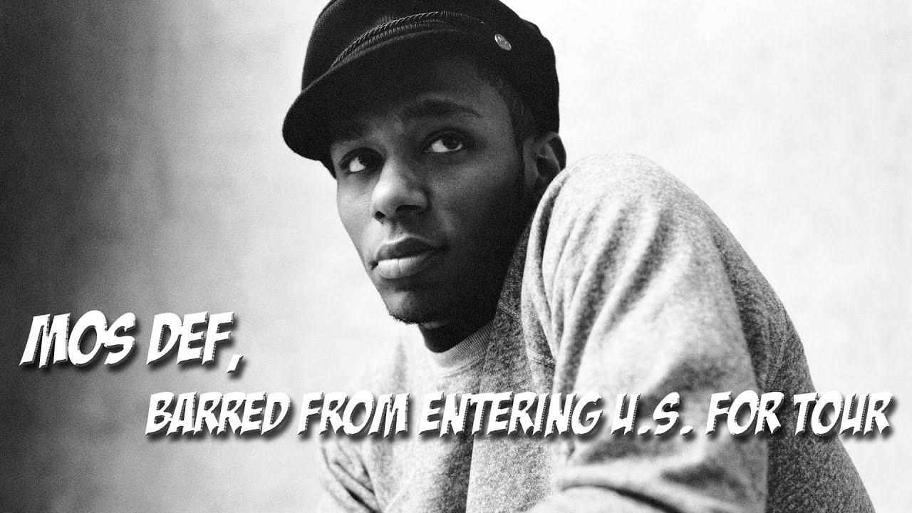 Mos Def, Barred from Entering U.S. for Tour - YouTube