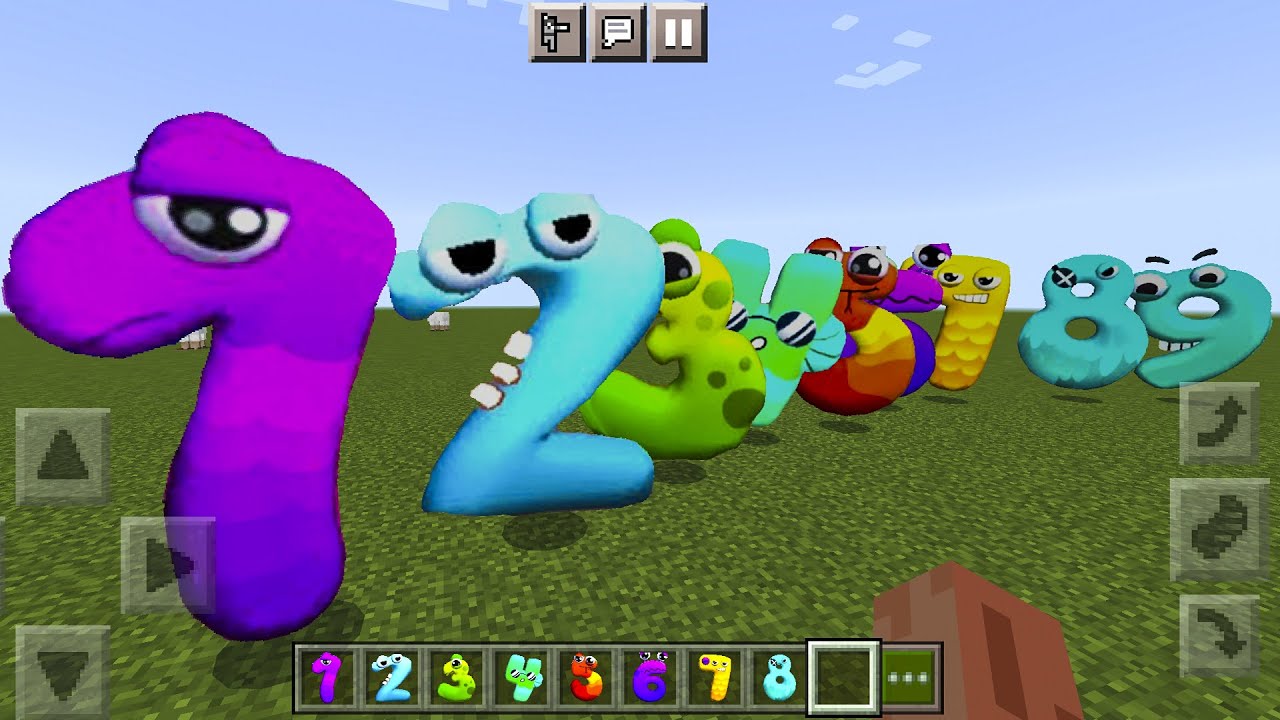 Number Lore Merge in Minecraft PE - YouTube