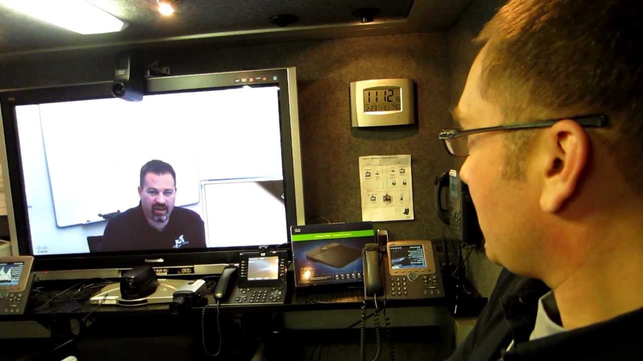 HD Video Matt Runyon, Cisco NERV TACOPS shows mobile video apps with ...
