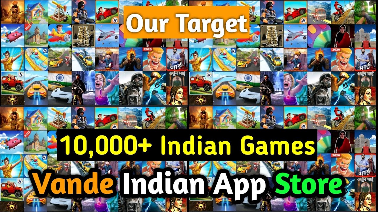 10,000 Indian Games | Vande India App Store New Update | Indian ...