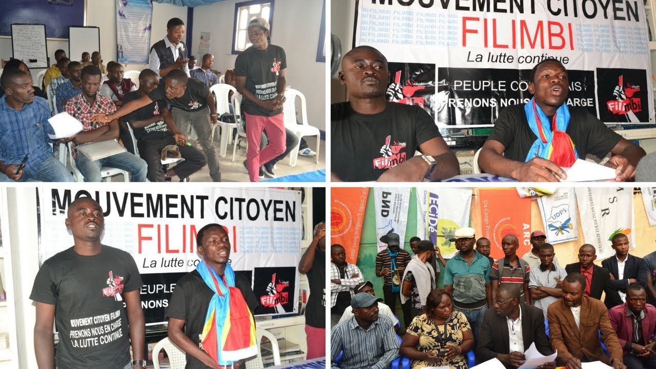 REVOLTE DE TOUS LES MOUVEMENTS CITOYENS; FILIMBI APPELLE LES CONGOLAIS ...