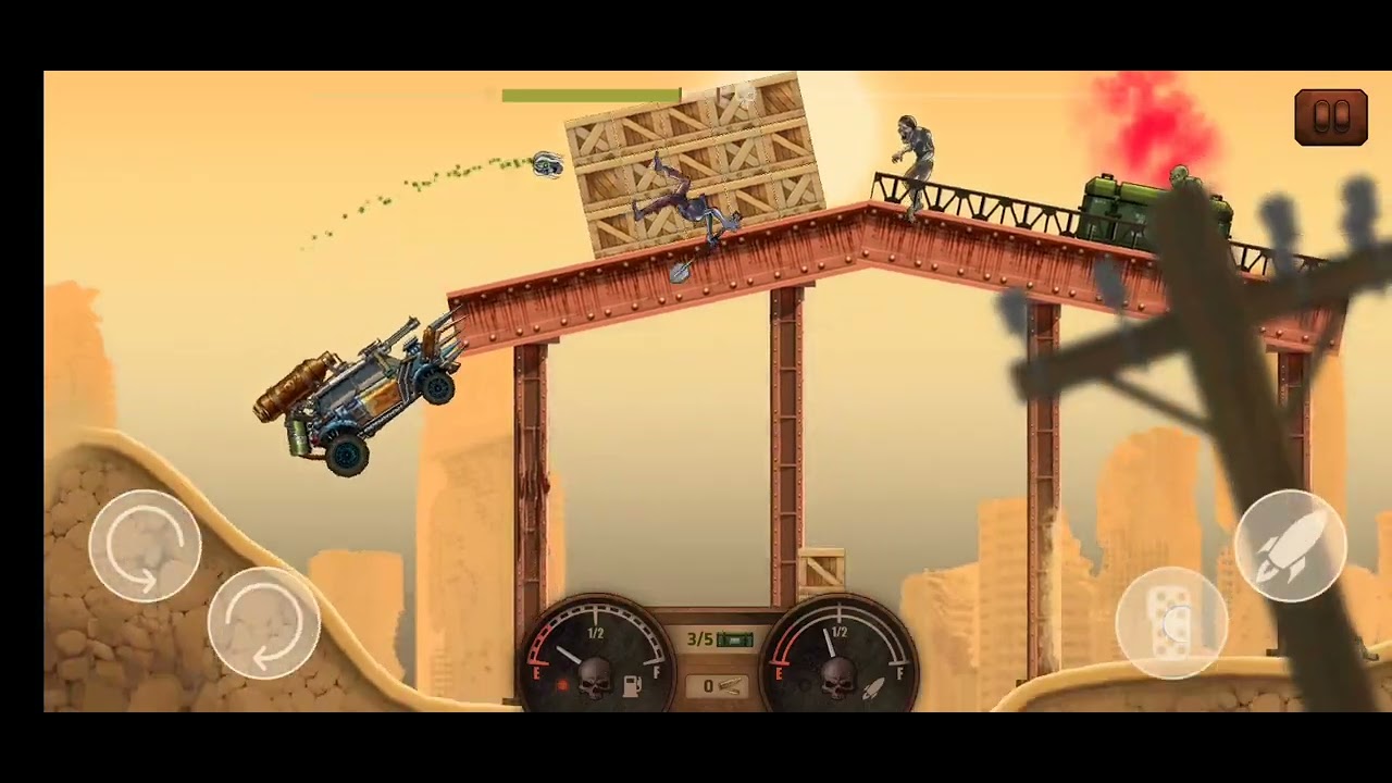 Zombie Hill Racing Gameplay (iOS, Android) – Ultimate Zombie Car Battle ...