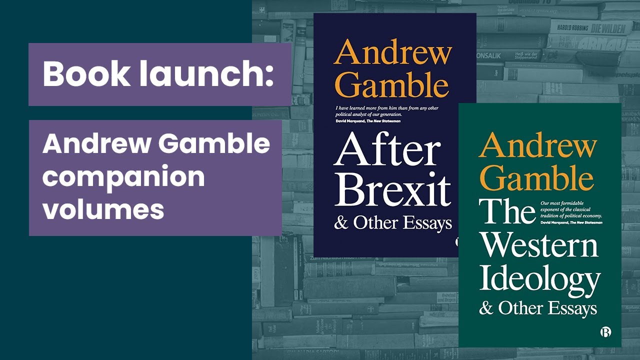 Book launch: Andrew Gamble companion volumes - YouTube