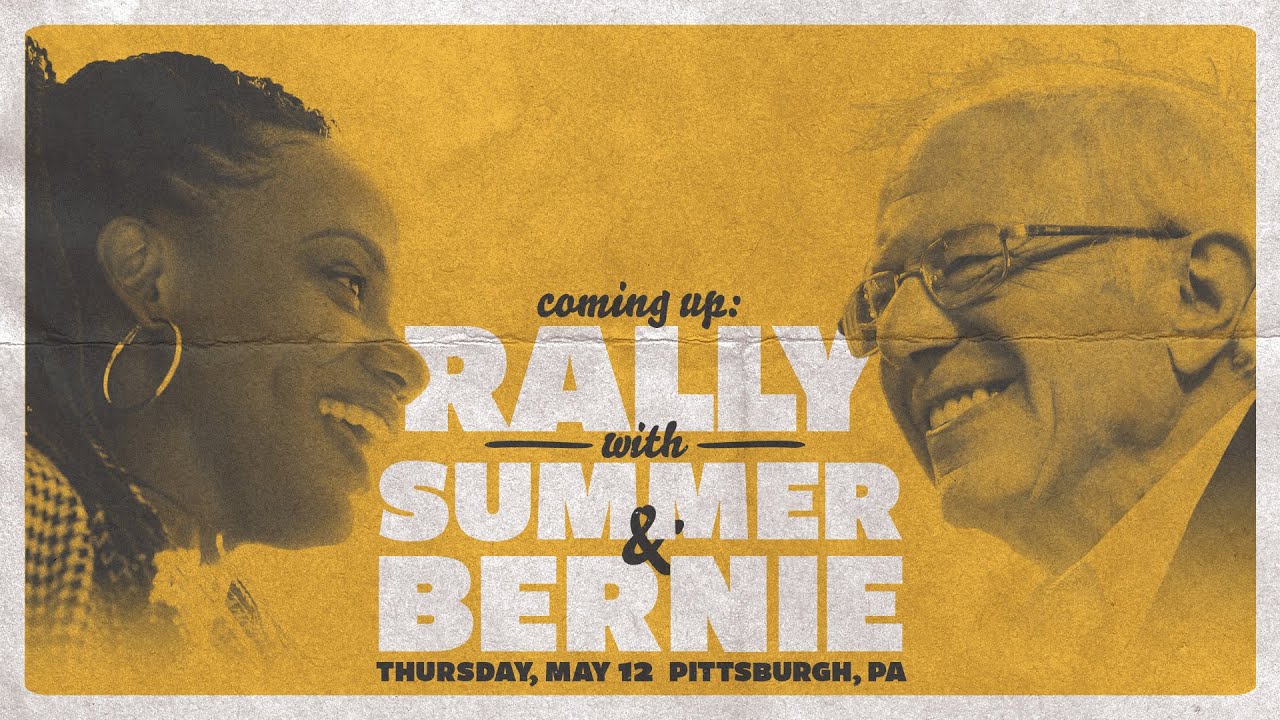 RALLY WITH SUMMER AND BERNIE (LIVE AT 4:30PM ET) - YouTube