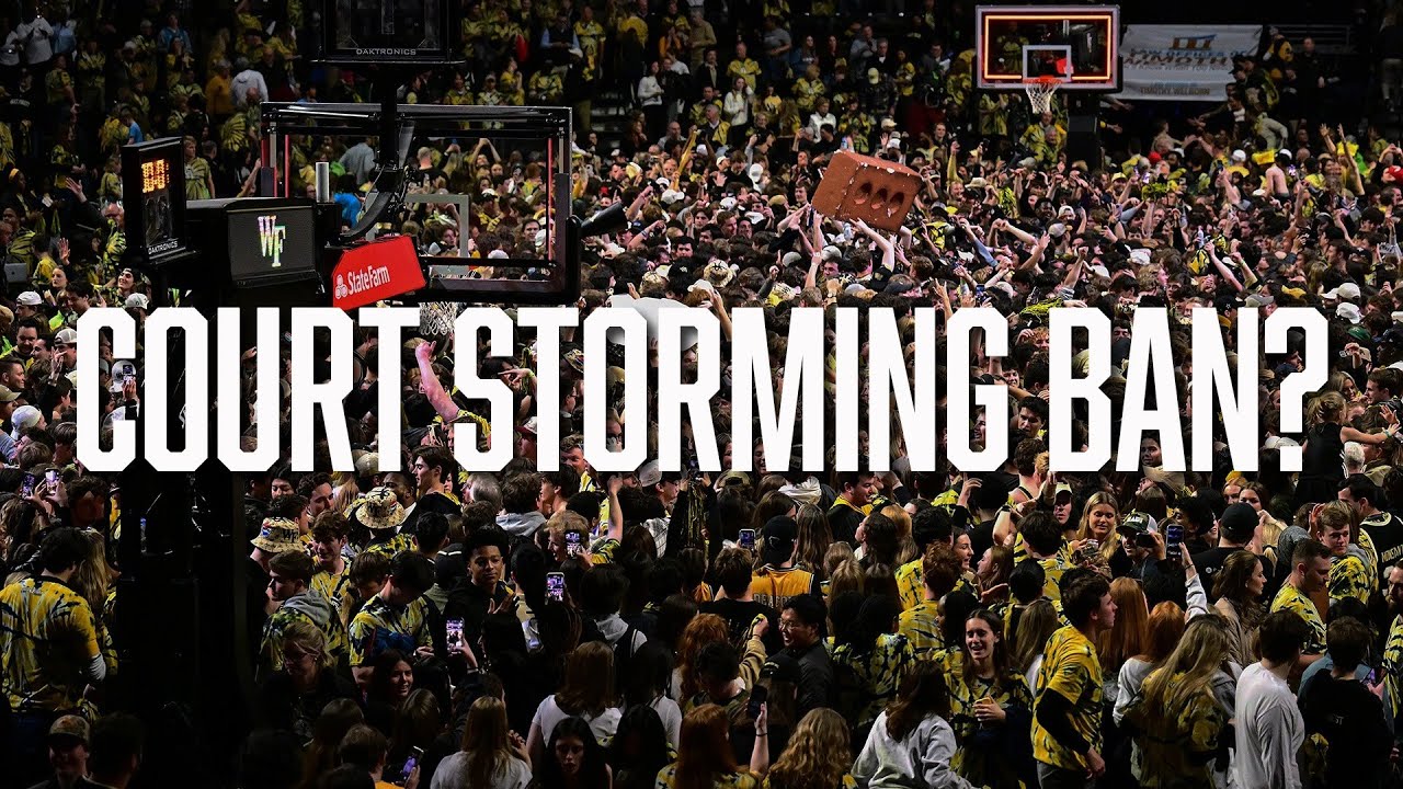 Should Court & Field Storming be Banned in College Athletics? | CFB ...