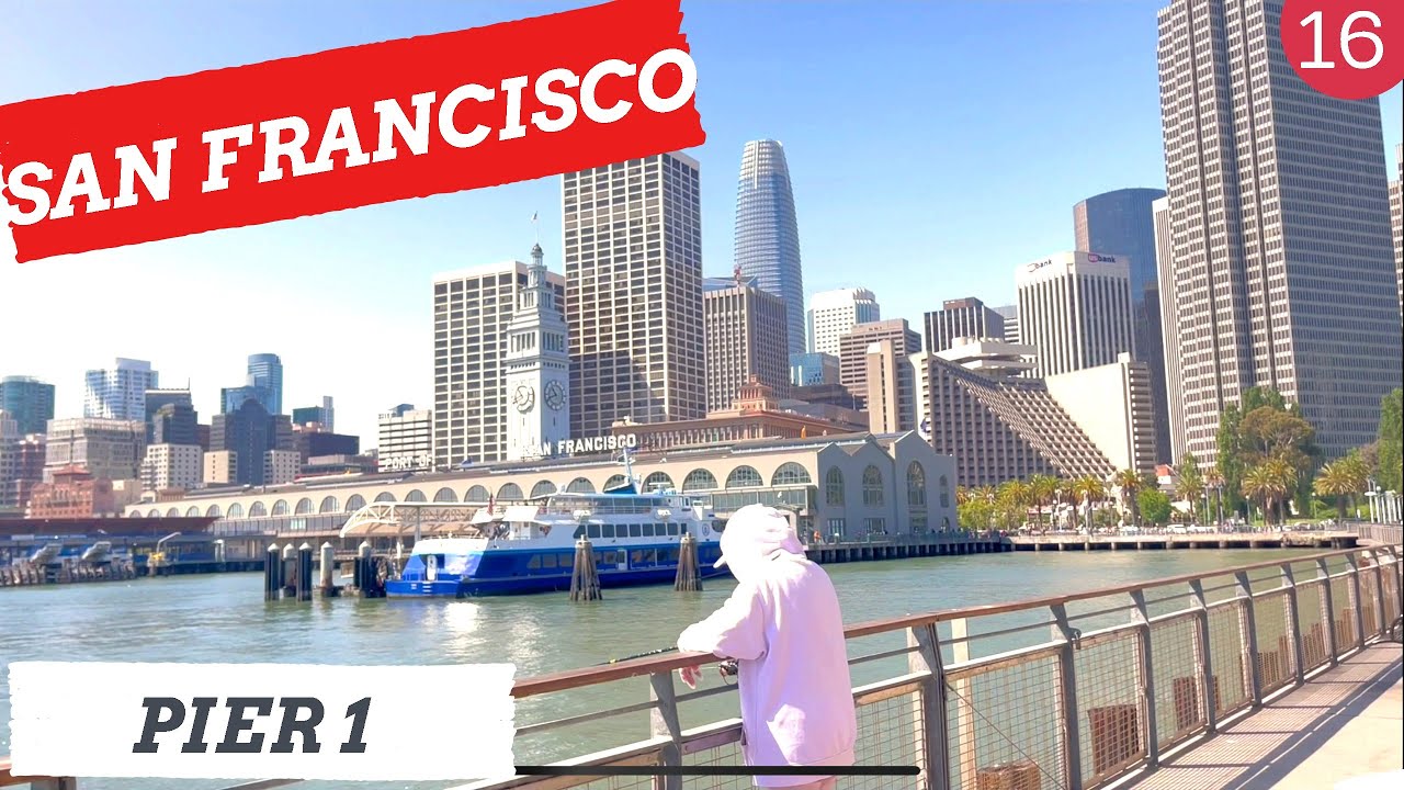 SAN FRANCISCO TRAVEL - WALKING TOUR (Pier 1 to 39) USA - YouTube