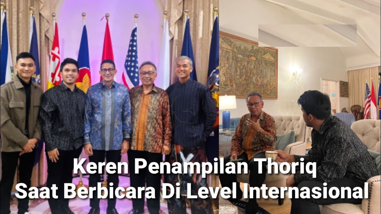 Keren!! Penampilan Thoriq Halilintar Saat Berbicara Di Level ...