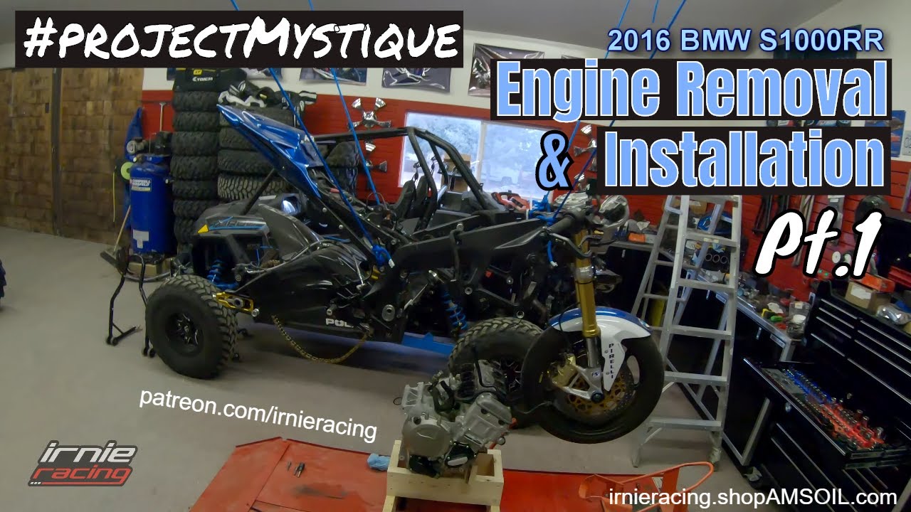 S1000RR Engine Removal & Installation Series Pt.1 #projectMystique ...