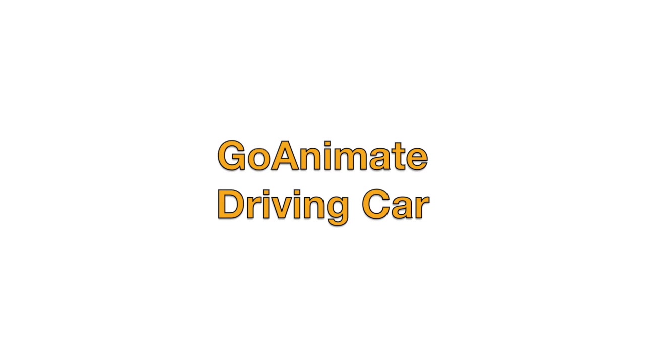 GoAnimate Driving Car Sound Effect - YouTube