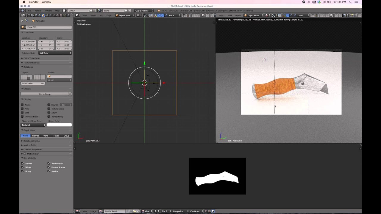 Blender Part 10 Drop Shadow Pass Rendering + PSD Composition - YouTube