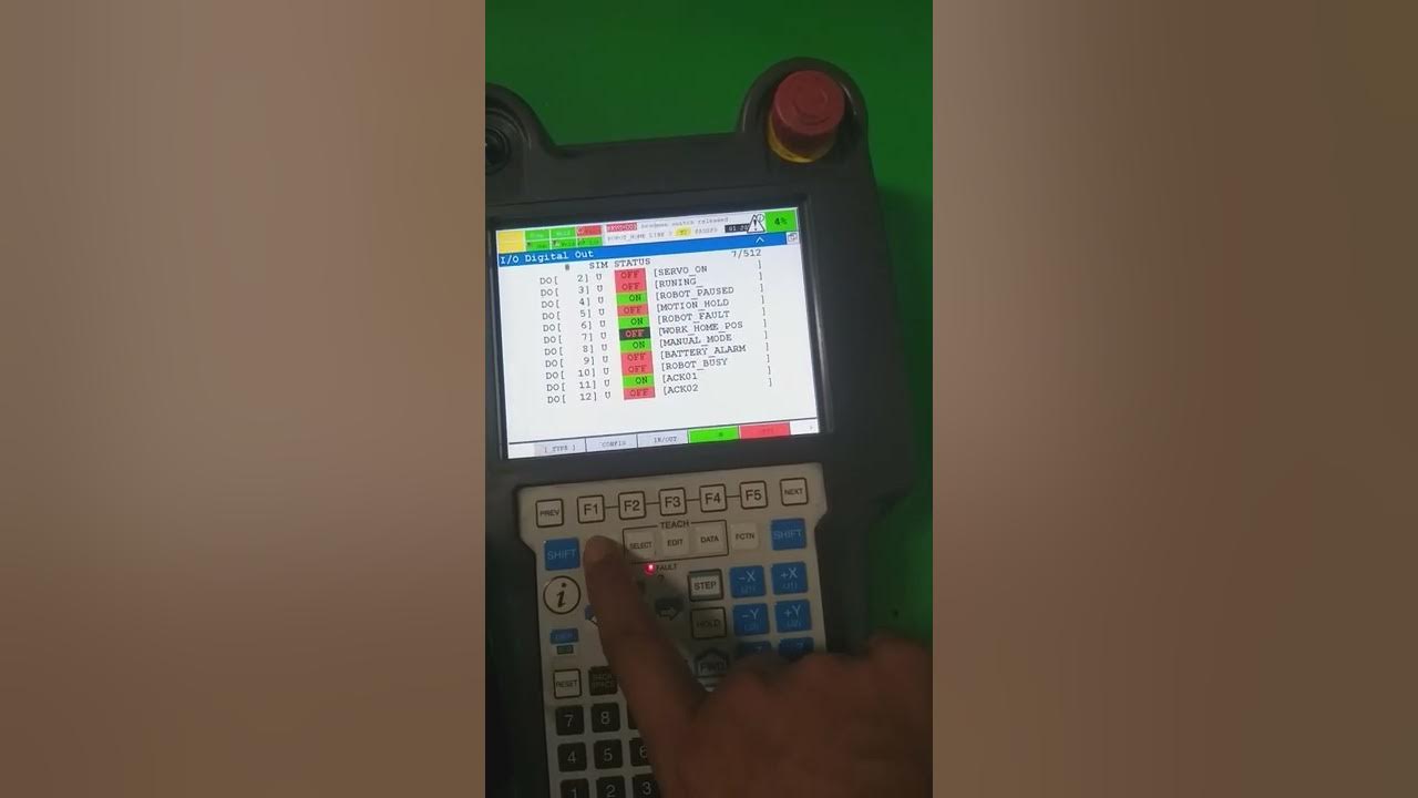 Fanuc Robot Home Position /Reference Position - YouTube