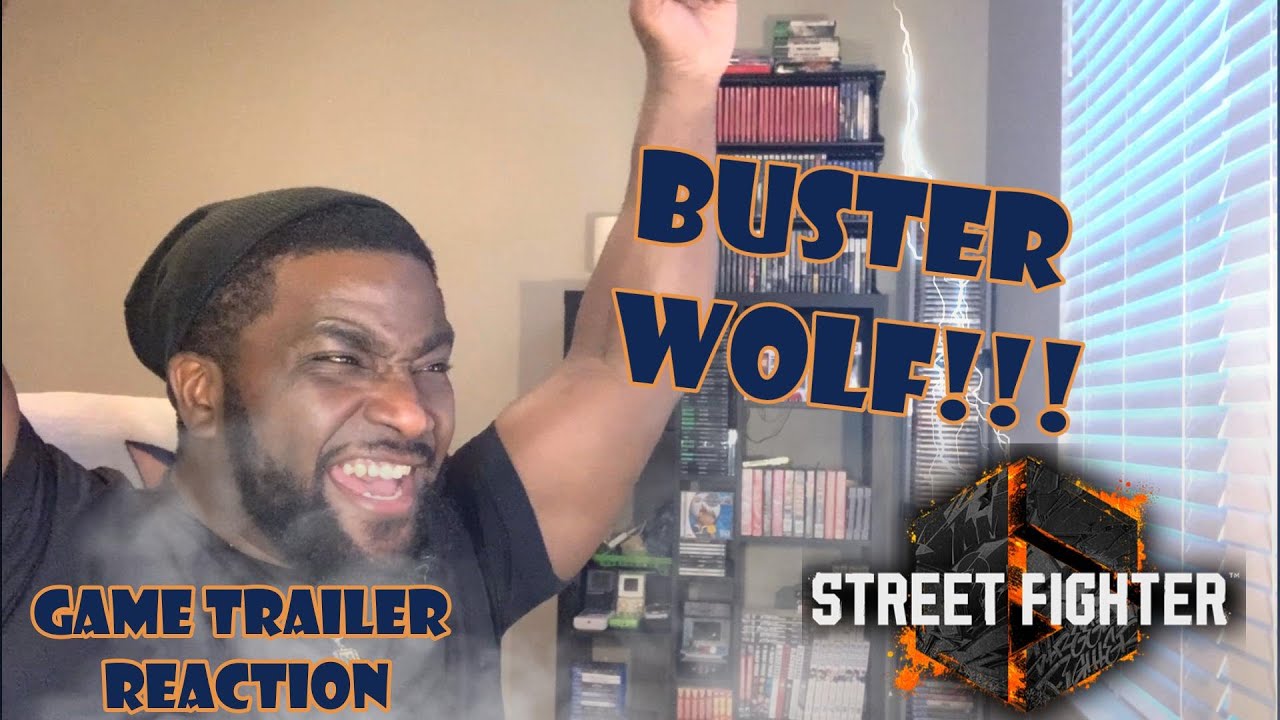 Buster Wolf!!! Street Fighter 6 Terry Teaser Trailer Reaction - YouTube