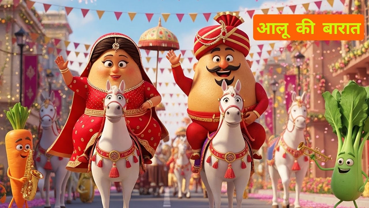 Aalu Ki Barat | Kids Hindi | Hindi Cartoon Video | आलू की बारात - YouTube