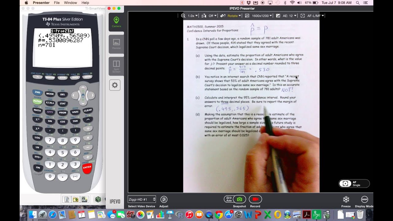 1 prop z interval examples - YouTube
