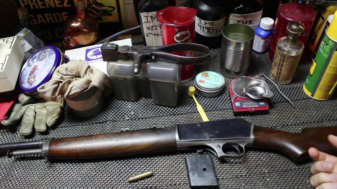 .351 Winchester Self-Loader - YouTube