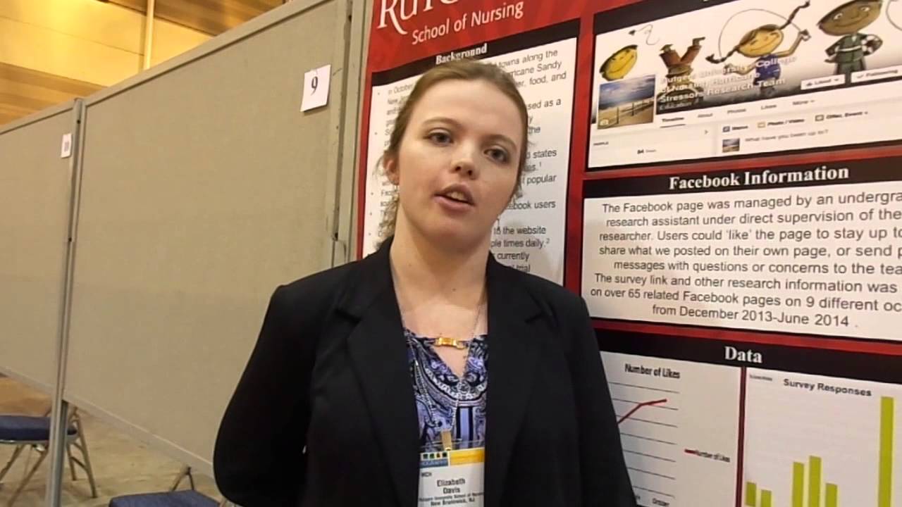 Elizabeth Davis Student Nurse sets up research project using Facebook ...
