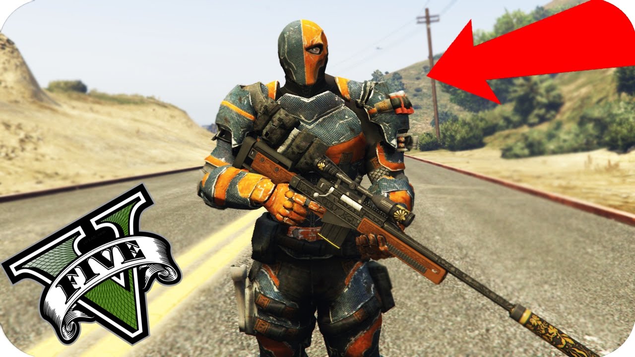 DEATHSTROKE SALVA A LOS PRISIONEROS MAS PELIGROSOS l GTA V MOD l ...