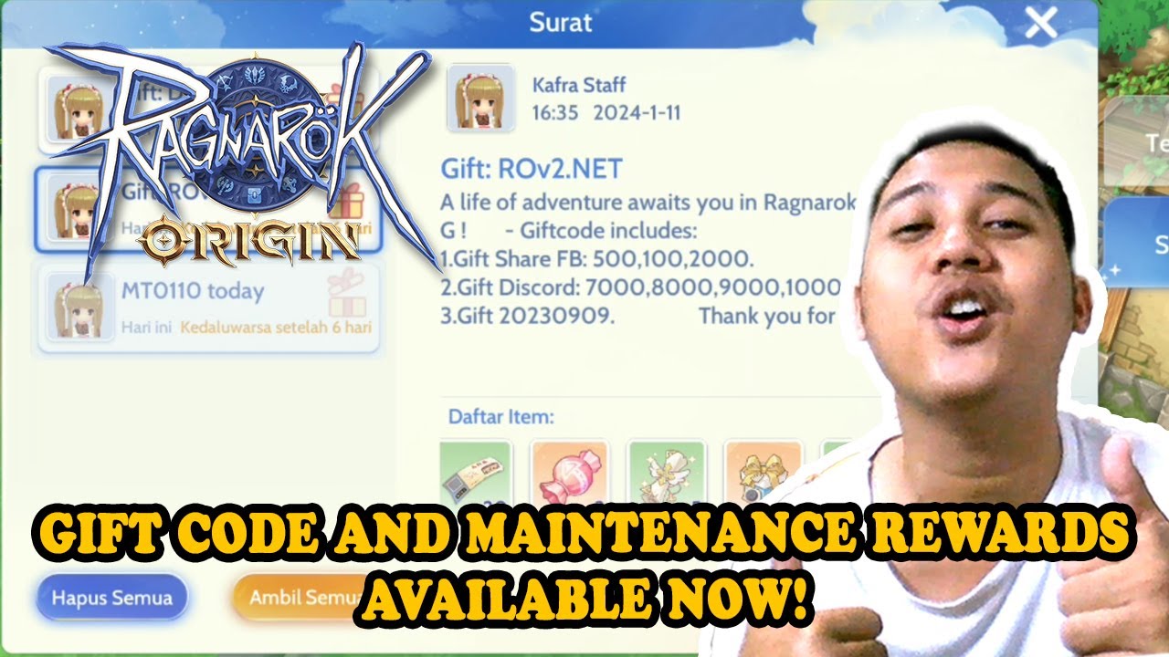 GIFT CODE AND MAINTENANCE REWARDS AVAILABLE NOW! PLEASE REDEEM NOW GUYS ...