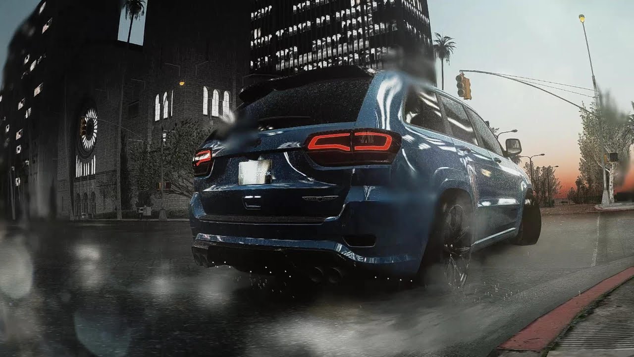 TrackHawk VS Rain - YouTube