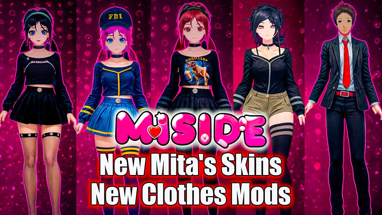 MiSide - Mita's New Skins & Clothes Mods (Showcase) - YouTube