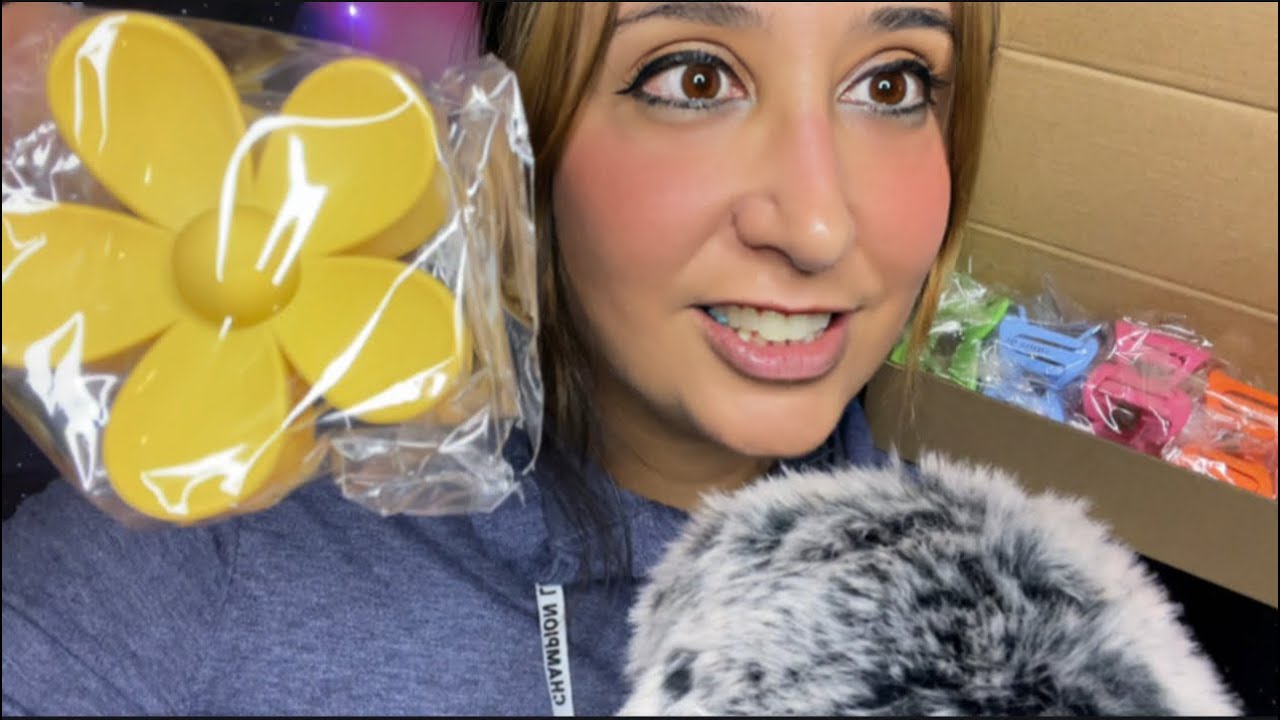 Calming ASMR Amazon Haul with Tingly Gum Chewing, Snapping, Blowing ...