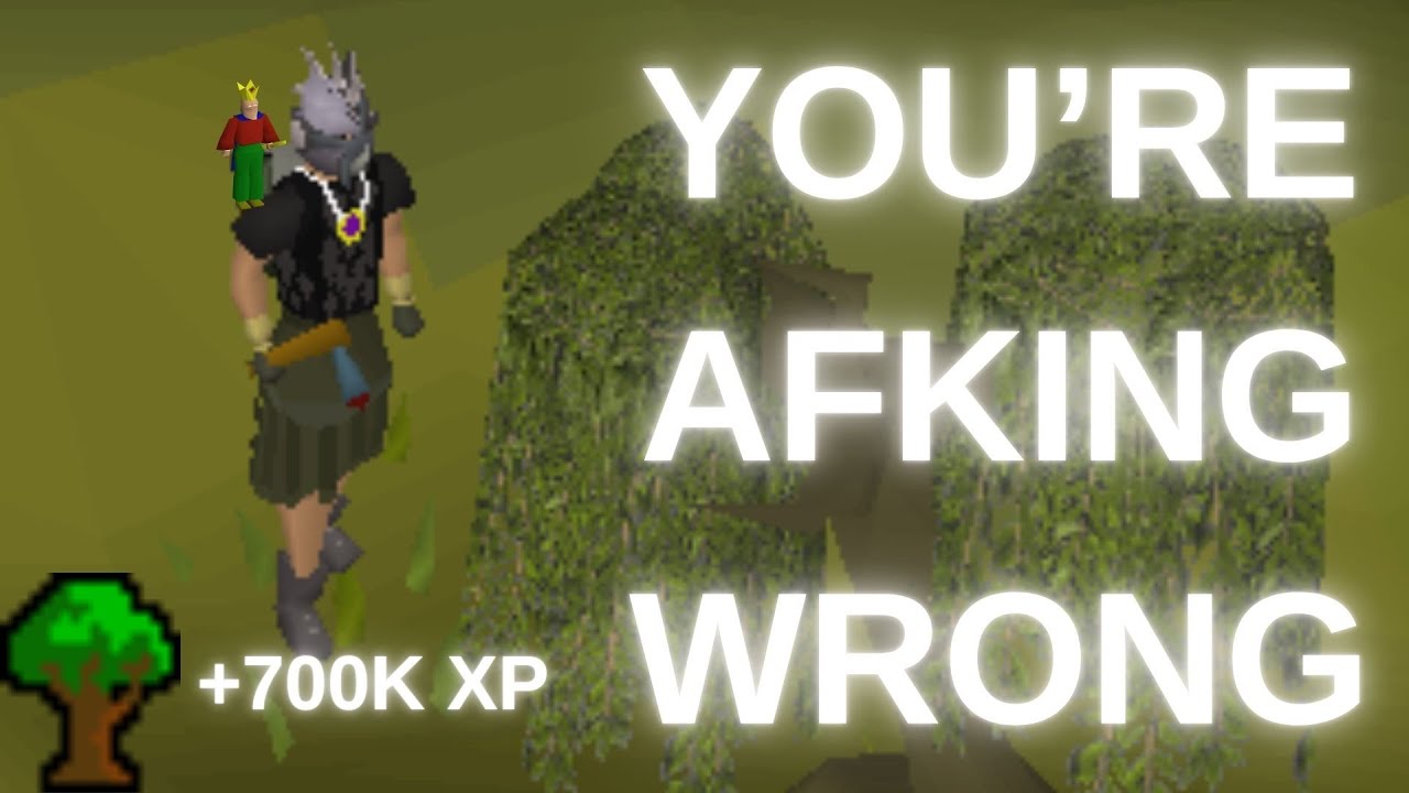 The most EFFICIENT AFKing in OSRS!! OSRS w/ IRL gains EP3 - YouTube