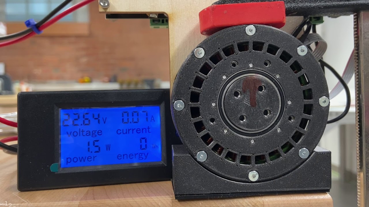 OrbitDrive V1.0 Compact Quasi-Direct Drive (QDD) Motor Initial Tests ...