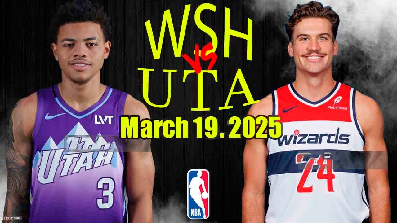 Utah Jazz Vs. Washington Wizards Game 3rd-QTR Highlights | NBA 24/2025 ...