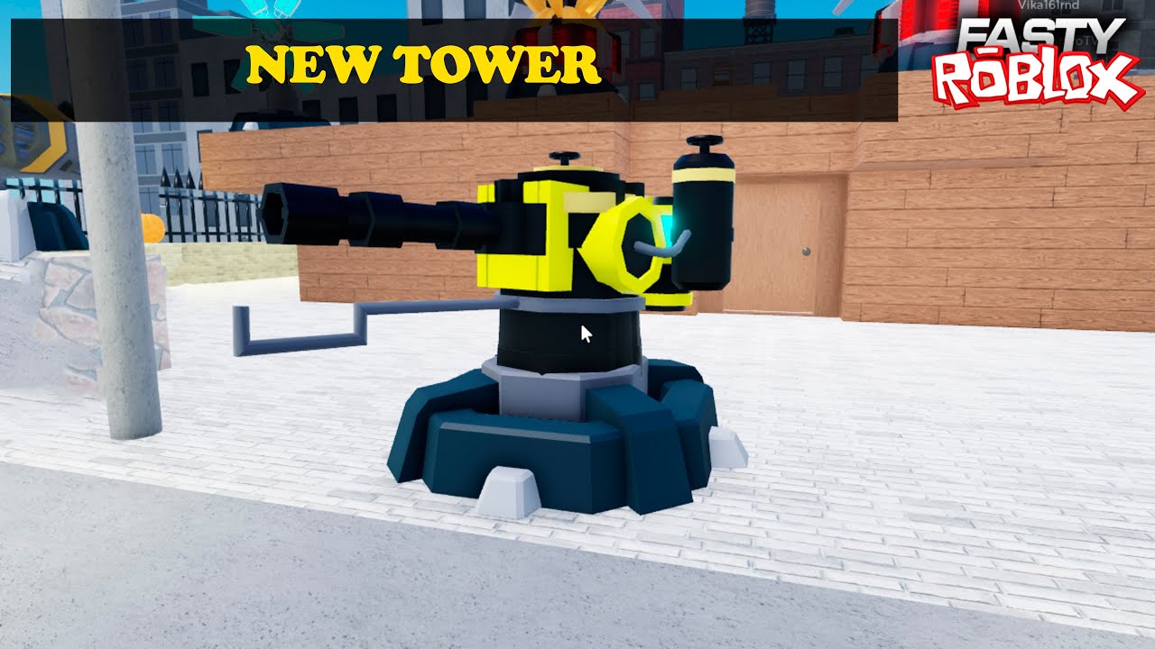 Roblox Build Tower Simulator New defensive weapons and building a house ...