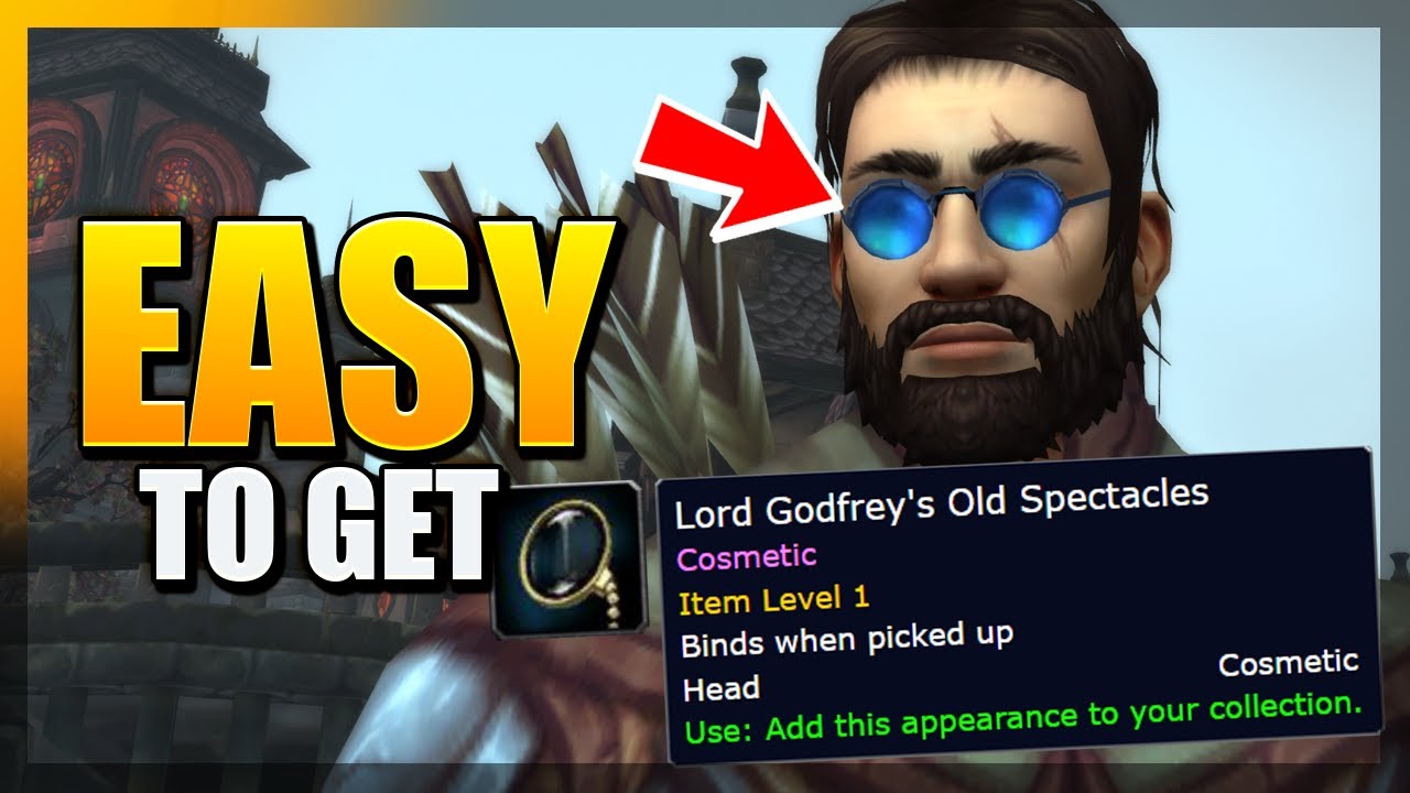 Simple Way To Get Lord Godfreys Old Spectacles - YouTube