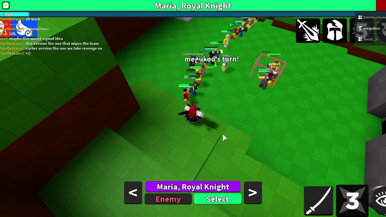 multiplayer demo - turn based rpg - YouTube