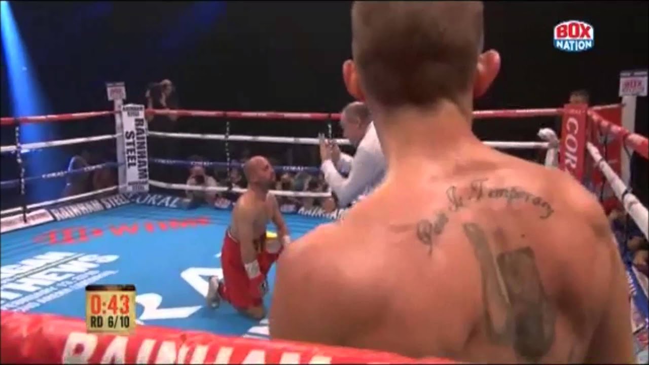 Paul Butler wipes out Silvio Olteanu - YouTube
