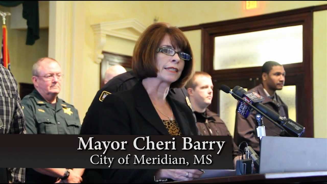 Meridian Mayor Cheri Barry Statement Regarding Crime Prevention - YouTube
