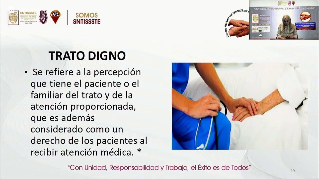 Cruzada Nacional del SNTISSSTE por un trato digno para todos - YouTube