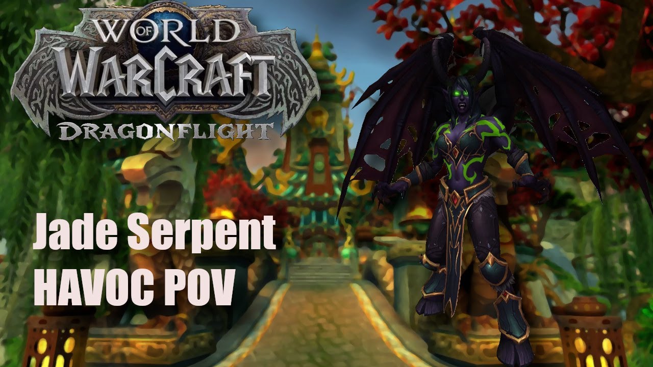 Temple of the Jade Serpent Havoc Demon Hunter Dragonflight M+ POV - YouTube