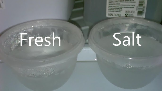 Freezing Water With Salt